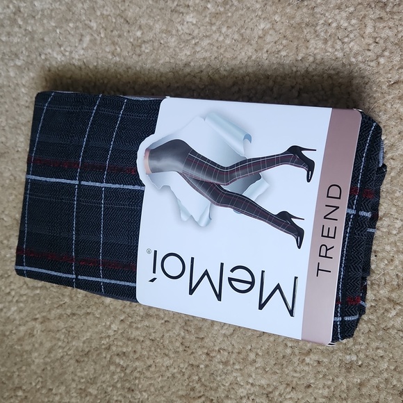 Memoi | Accessories | Memoi Plaid Tights | Poshmark